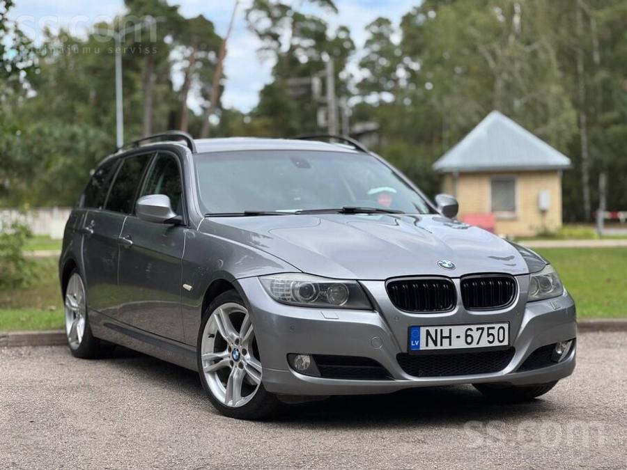 Grey BMW 320 2009 in Riga, with an engine capacity of 2.00 L and mileage of 315 thousand km for 3950 €, photo 1 on AUTOMOTO.COM.LV