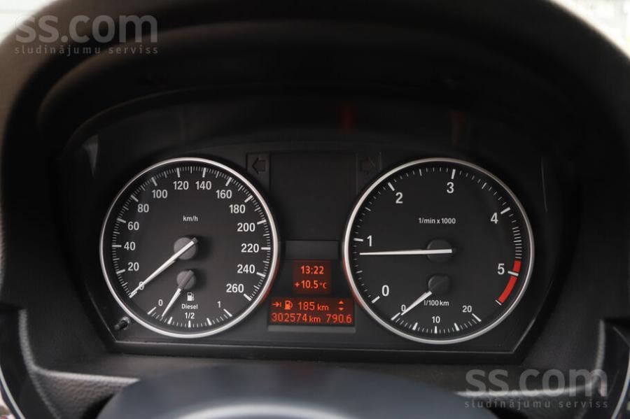 Серый БМВ 320 2009 в Тукумс, объемом двигателя 2.00 л и пробегом 303 тыс. км за 4000 €, фото 20 на AUTOMOTO.COM.LV