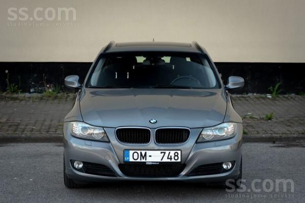 Grey BMW 320 2010 in Talsi, with an engine capacity of 2.00 L and mileage of 231 thousand km for 5790 €, photo 2 on AUTOMOTO.COM.LV