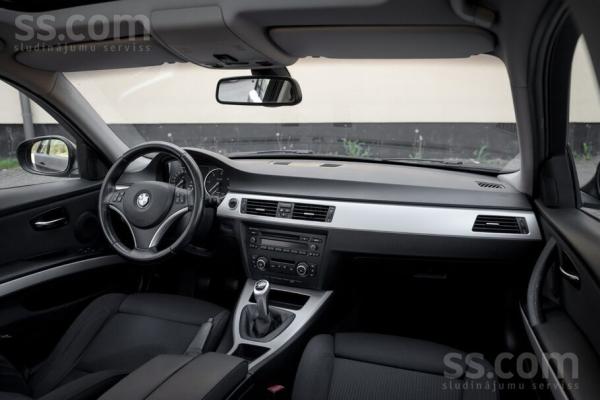 Grey BMW 320 2010 in Talsi, with an engine capacity of 2.00 L and mileage of 231 thousand km for 5790 €, photo 8 on AUTOMOTO.COM.LV