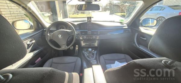 Grey BMW 320 2010 in Rezekne, with an engine capacity of 2.00 L and mileage of 333 thousand km for 3850 €, photo 7 on AUTOMOTO.COM.LV