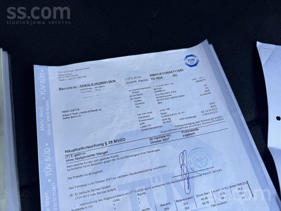 Pelēks BMW 320 2010 Cēsis, ar dzinēja tilpumu 2.00 L un nobraukumu 286 tūkst. km par 5450 €, foto 30 vietnē AUTOMOTO.COM.LV