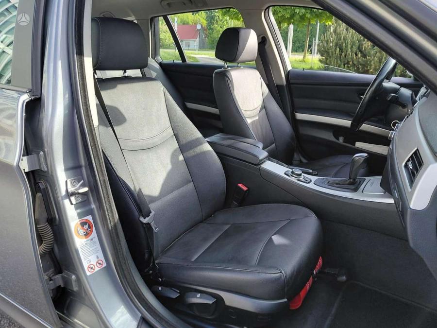 Pelēks BMW 320 2010 Viļņa, ar dzinēja tilpumu 2.00 L un nobraukumu 336 tūkst. km par 5490 €, foto 18 vietnē AUTOMOTO.COM.LV
