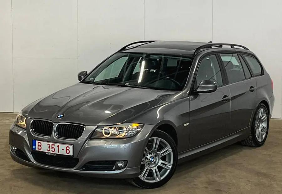 Grey BMW 320 2010 in Jurmala, with an engine capacity of 2.00 L and mileage of 324 thousand km for 6750 €, photo 1 on AUTOMOTO.COM.LV