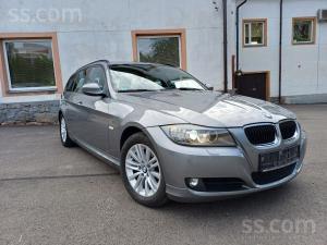Grey BMW 320 2010 in Valmiera, with an engine capacity of 2.00 L and mileage of 214 thousand km for 5200 €, photo 3 on AUTOMOTO.COM.LV