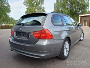 Grey BMW 320 2010 in Valmiera, with an engine capacity of 2.00 L and mileage of 214 thousand km for 5200 €, photo 4 on AUTOMOTO.COM.LV