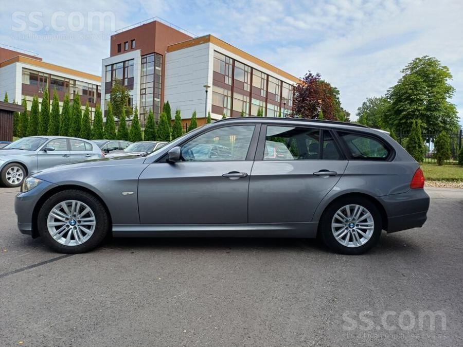Grey BMW 320 2010 in Valmiera, with an engine capacity of 2.00 L and mileage of 214 thousand km for 5200 €, photo 7 on AUTOMOTO.COM.LV