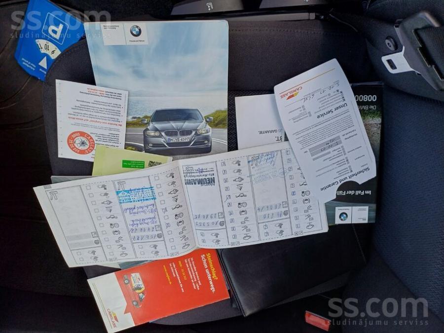 Grey BMW 320 2010 in Valmiera, with an engine capacity of 2.00 L and mileage of 214 thousand km for 5200 €, photo 24 on AUTOMOTO.COM.LV