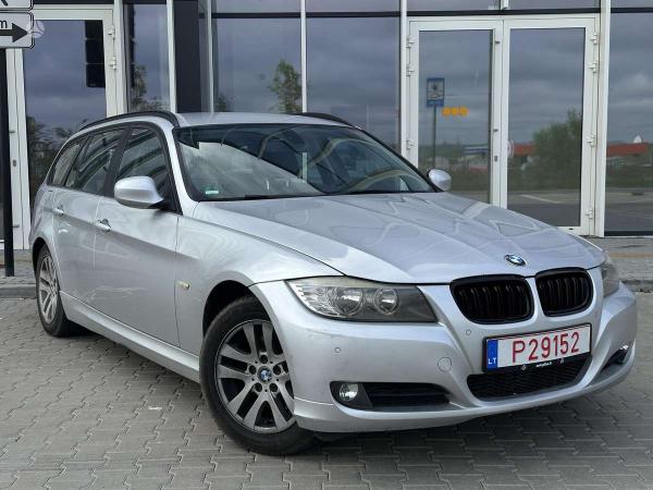 Pelēks BMW 320 2010 Viļņa, ar dzinēja tilpumu 2.00 L un nobraukumu 282 tūkst. km par 3900 €, foto 1 vietnē AUTOMOTO.COM.LV
