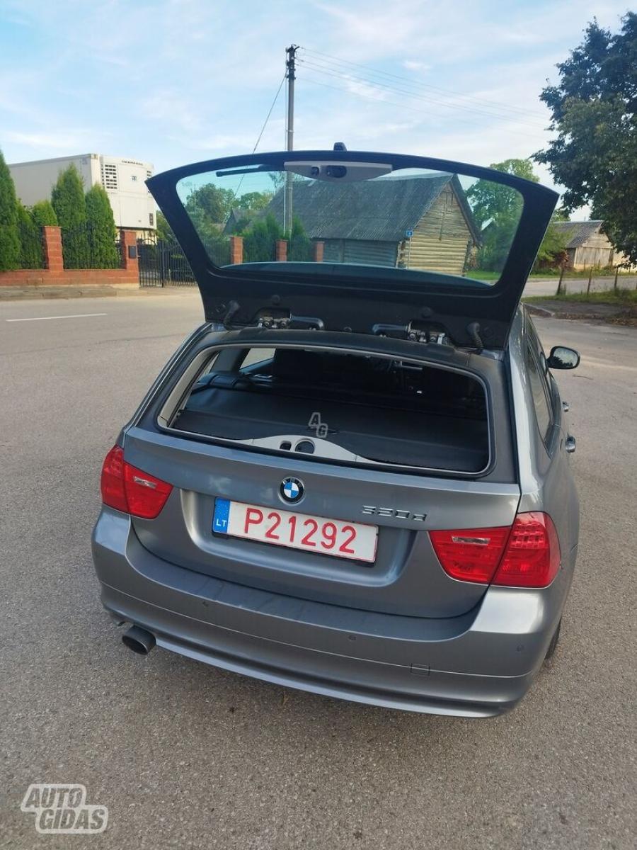 Grey BMW 320 2010 in Druskininkai, with an engine capacity of 2.00 L and mileage of 262 thousand km for 4150 €, photo 9 on AUTOMOTO.COM.LV