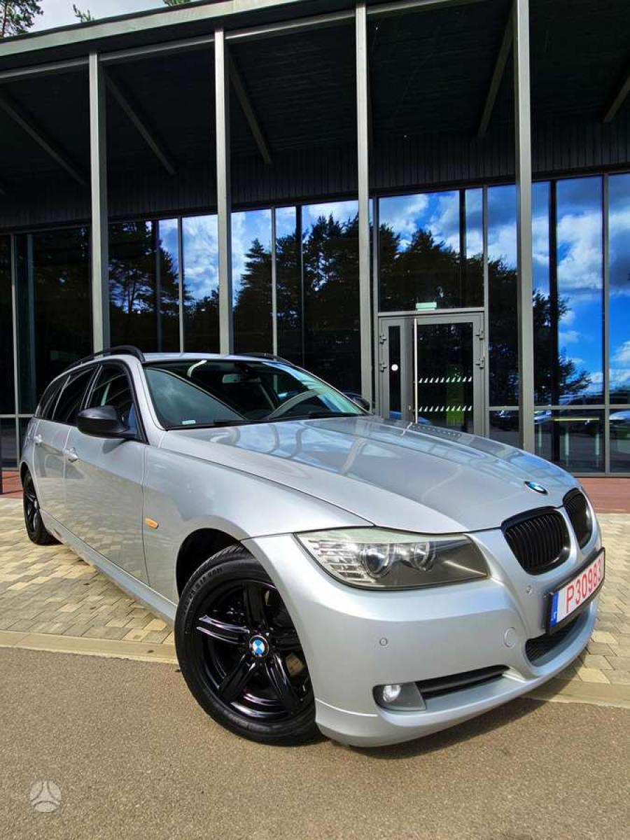 Grey BMW 320 2010 in Kaisiadorys, with an engine capacity of 2.00 L and mileage of 328 thousand km for 4150 €, photo 9 on AUTOMOTO.COM.LV