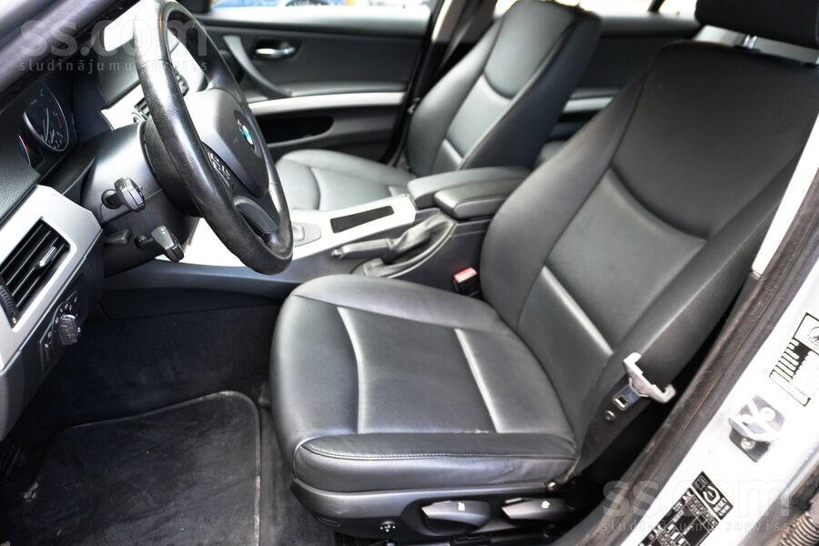 Grey BMW 320 2010 in Riga, with an engine capacity of 2.00 L and mileage of 276 thousand km for 5790 €, photo 8 on AUTOMOTO.COM.LV