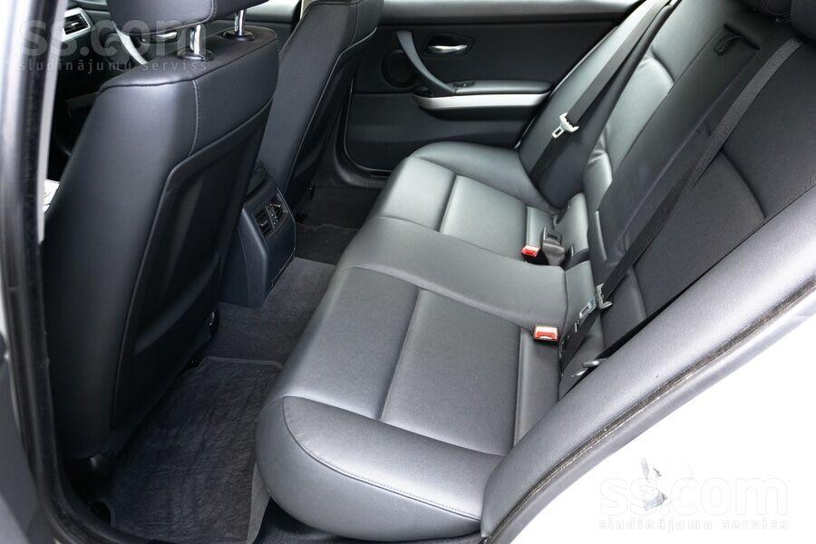 Grey BMW 320 2010 in Riga, with an engine capacity of 2.00 L and mileage of 276 thousand km for 5790 €, photo 10 on AUTOMOTO.COM.LV