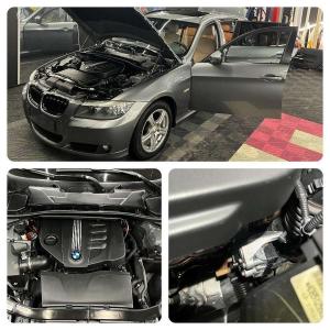 Grey BMW 320 2011 in Kaunas, with an engine capacity of 2.00 L and mileage of 280 thousand km for 5750 €, photo 9 on AUTOMOTO.COM.LV