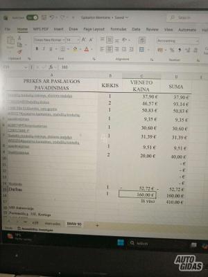 Серый БМВ 320 2011 в Кретинга, объемом двигателя 2.00 л и пробегом 304 тыс. км за 3750 €, фото 14 на AUTOMOTO.COM.LV
