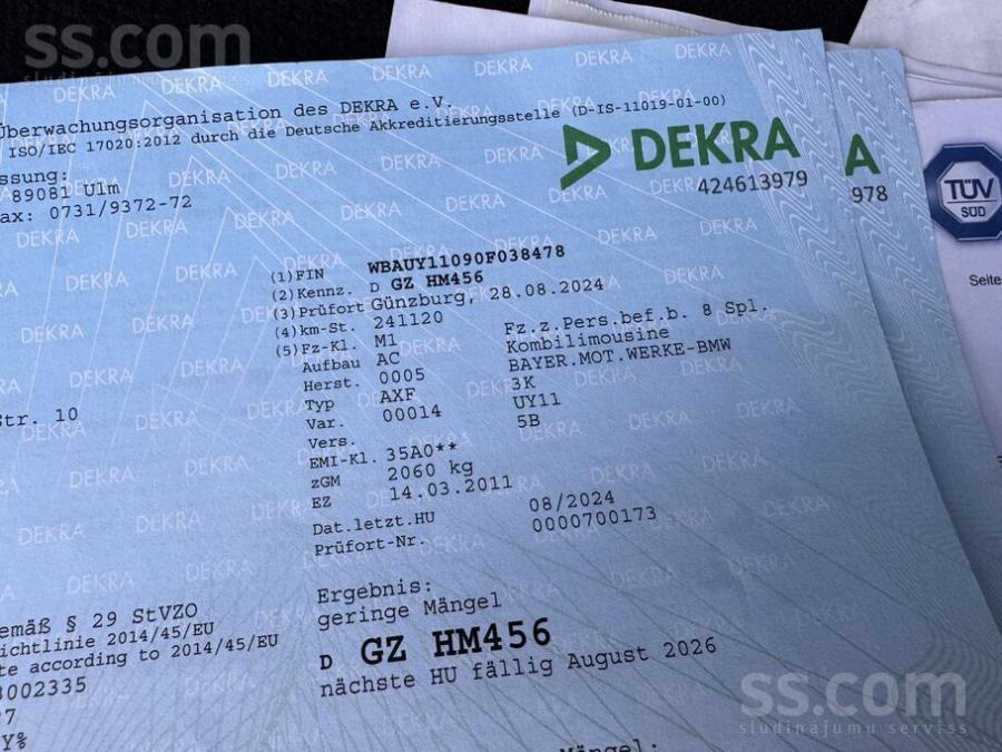Серый БМВ 320 2011 в Цесис, объемом двигателя 2.00 л и пробегом 291 тыс. км за 7150 €, фото 33 на AUTOMOTO.COM.LV