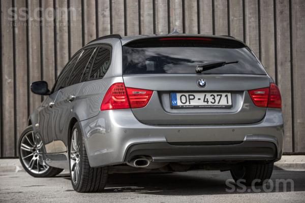 Grey BMW 320 2011 in Tukums, with an engine capacity of 2.00 L and mileage of 258 thousand km for 6995 €, photo 4 on AUTOMOTO.COM.LV