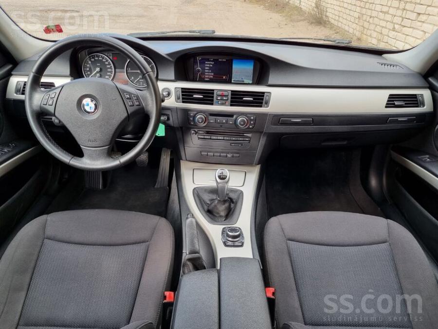 Grey BMW 320 2012 in Liepaja, with an engine capacity of 2.00 L and mileage of 336 thousand km for 3695 €, photo 7 on AUTOMOTO.COM.LV