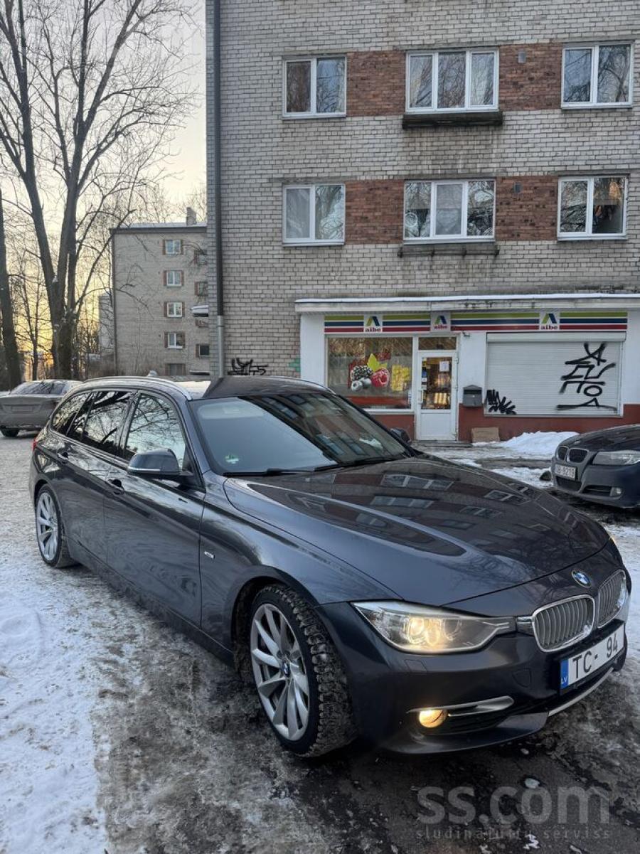 Grey BMW 320 2012 in Bauska, with an engine capacity of 2.00 L and mileage of 322 thousand km for 8600 €, photo 2 on AUTOMOTO.COM.LV