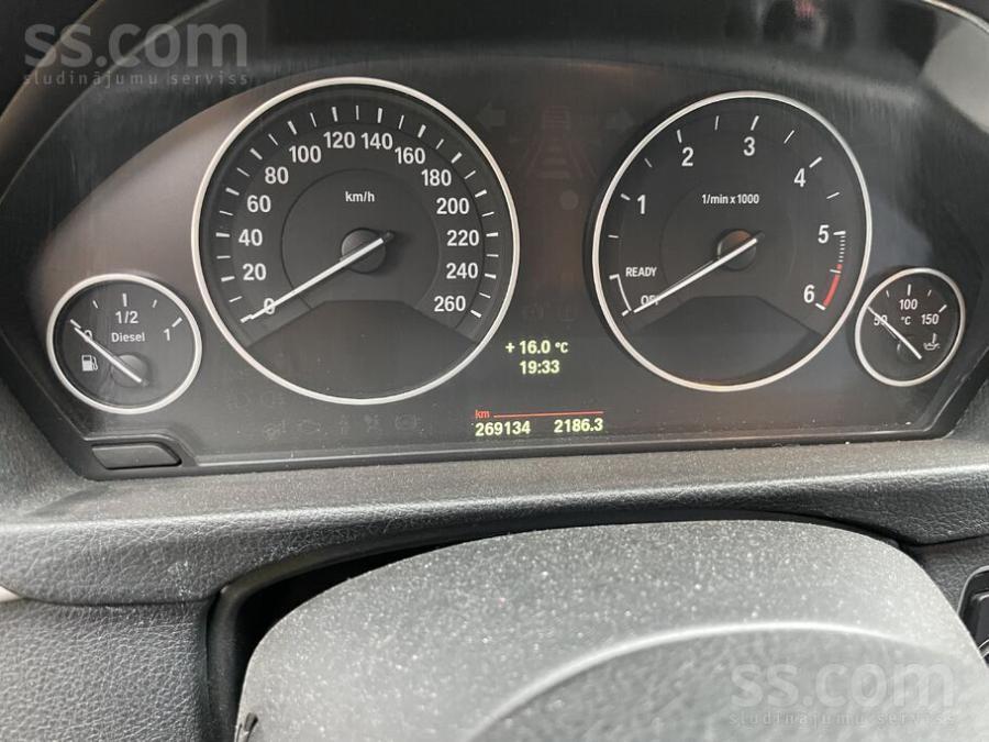 Grey BMW 320 2012 in Riga, with an engine capacity of 2.00 L and mileage of 269 thousand km for 6000 €, photo 7 on AUTOMOTO.COM.LV