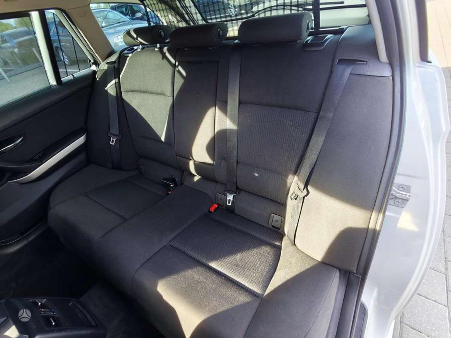 Grey BMW 320 2012 in Marijampole, with an engine capacity of 2.00 L and mileage of 270 thousand km for 5100 €, photo 16 on AUTOMOTO.COM.LV