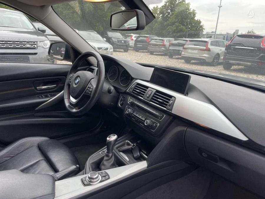 Grey BMW 320 2012 in Kaunas, with an engine capacity of 1.98 L and mileage of 260 thousand km for 6350 €, photo 15 on AUTOMOTO.COM.LV