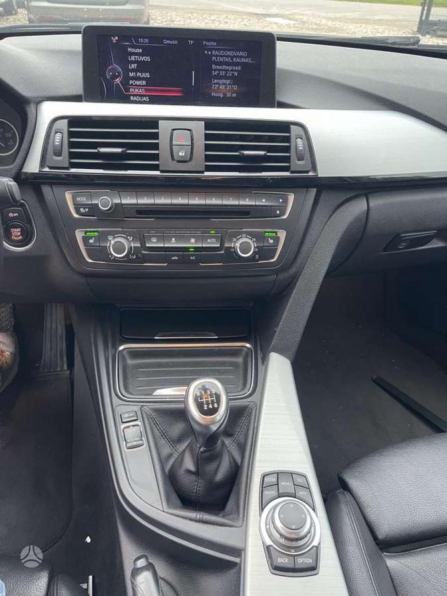 Grey BMW 320 2012 in Kaunas, with an engine capacity of 1.98 L and mileage of 260 thousand km for 6350 €, photo 18 on AUTOMOTO.COM.LV