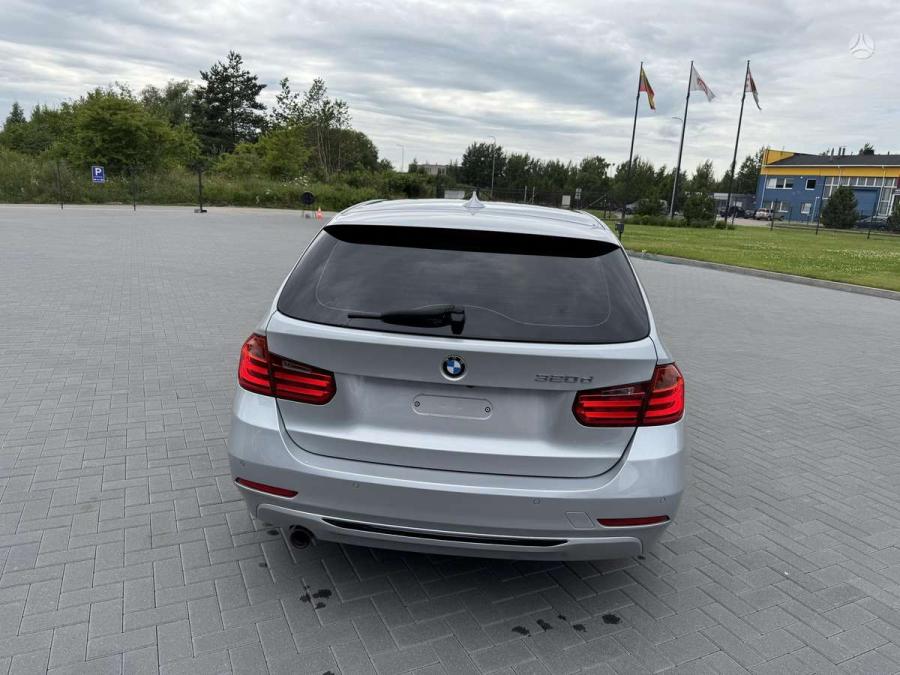 Grey BMW 320 2012 in Telschi, with an engine capacity of 2.00 L and mileage of 235 thousand km for 8700 €, photo 6 on AUTOMOTO.COM.LV