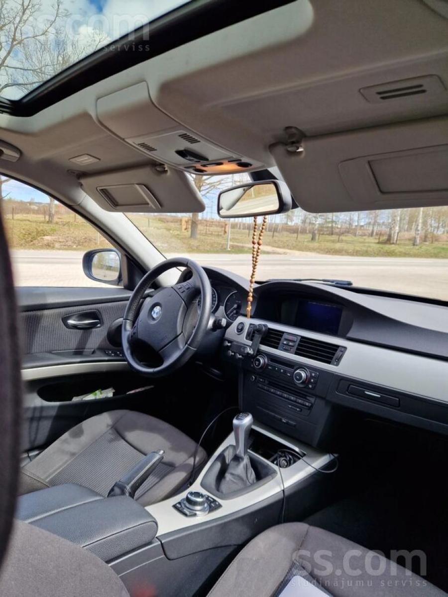 Grey BMW 320 2012 in Tukums, with an engine capacity of 2.00 L and mileage of 330 thousand km for 4700 €, photo 6 on AUTOMOTO.COM.LV