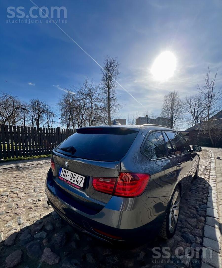Grey BMW 320 2013 in Jelgava, with an engine capacity of 2.00 L and mileage of 240 thousand km for 17000 €, photo 4 on AUTOMOTO.COM.LV