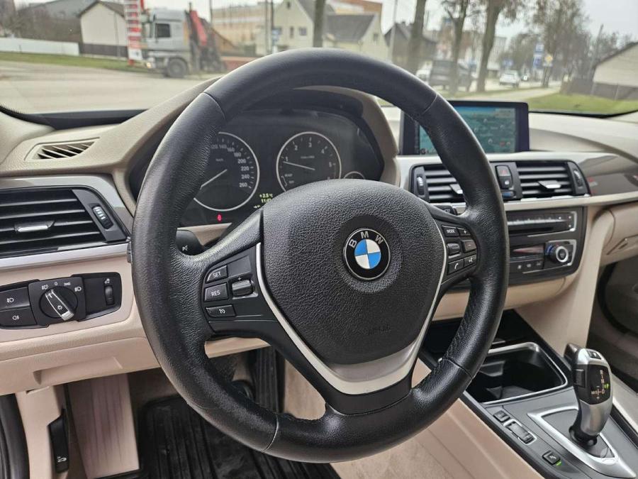 Grey BMW 320 2013 in Siauliai, with an engine capacity of 2.00 L and mileage of 278 thousand km for 7950 €, photo 17 on AUTOMOTO.COM.LV