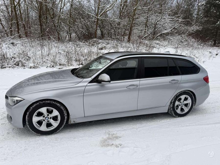 Grey BMW 320 2013 in Vilnius, with an engine capacity of 2.00 L and mileage of 330 thousand km for 6500 €, photo 7 on AUTOMOTO.COM.LV