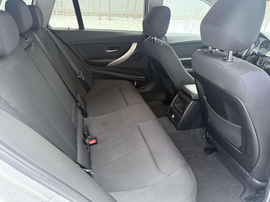 Grey BMW 320 2013 in Vilnius, with an engine capacity of 2.00 L and mileage of 330 thousand km for 6500 €, photo 10 on AUTOMOTO.COM.LV