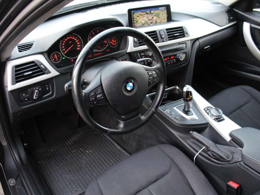 Pelēks BMW 320 2013 Viļņa, ar dzinēja tilpumu 2.00 L un nobraukumu 343 tūkst. km par 7200 €, foto 7 vietnē AUTOMOTO.COM.LV