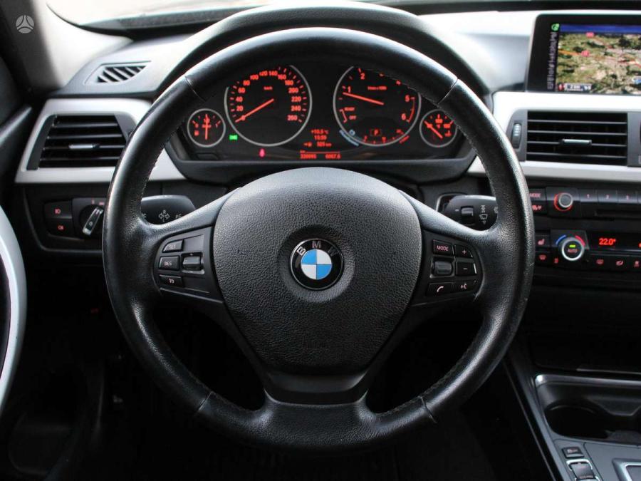 Pelēks BMW 320 2013 Viļņa, ar dzinēja tilpumu 2.00 L un nobraukumu 343 tūkst. km par 7200 €, foto 8 vietnē AUTOMOTO.COM.LV