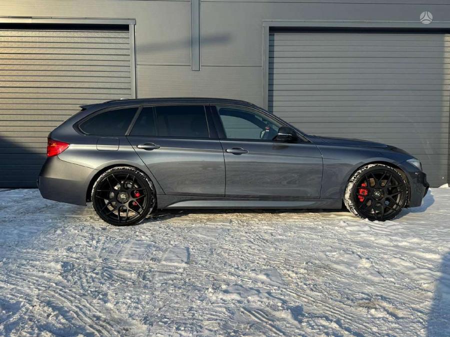 Grey BMW 320 2013 in Utena, with an engine capacity of 2.00 L and mileage of 220 thousand km for 8880 €, photo 9 on AUTOMOTO.COM.LV