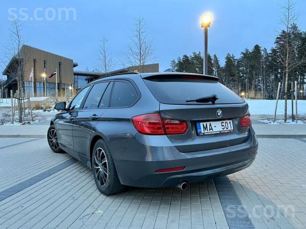 Grey BMW 320 2013 in Jelgava, with an engine capacity of 2.00 L and mileage of 232 thousand km for 9300 €, photo 4 on AUTOMOTO.COM.LV