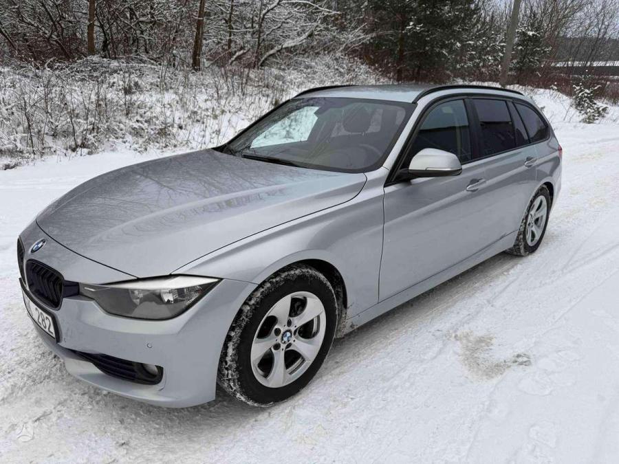 Grey BMW 320 2013 in Vilnius, with an engine capacity of 2.00 L and mileage of 334 thousand km for 6400 €, photo 1 on AUTOMOTO.COM.LV