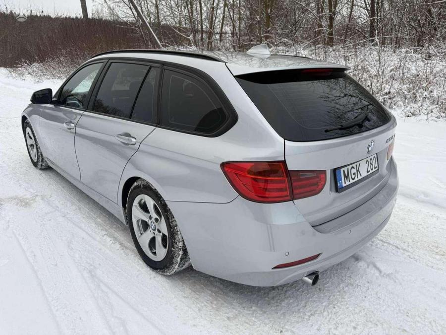Grey BMW 320 2013 in Vilnius, with an engine capacity of 2.00 L and mileage of 334 thousand km for 6400 €, photo 7 on AUTOMOTO.COM.LV