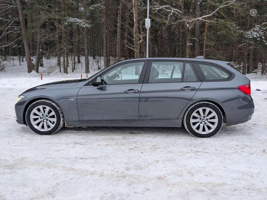 Grey BMW 320 2013 in Kaunas, with an engine capacity of 2.00 L and mileage of 270 thousand km for 7300 €, photo 8 on AUTOMOTO.COM.LV