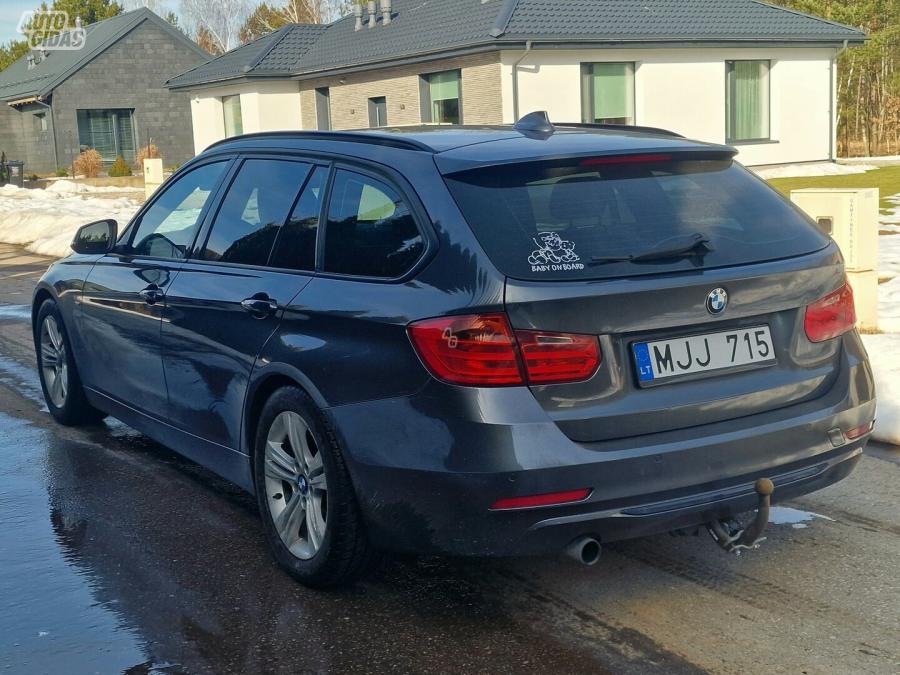 Pelēks BMW 320 2013 Viļņa, ar dzinēja tilpumu 2.00 L un nobraukumu 359 tūkst. km par 8500 €, foto 6 vietnē AUTOMOTO.COM.LV