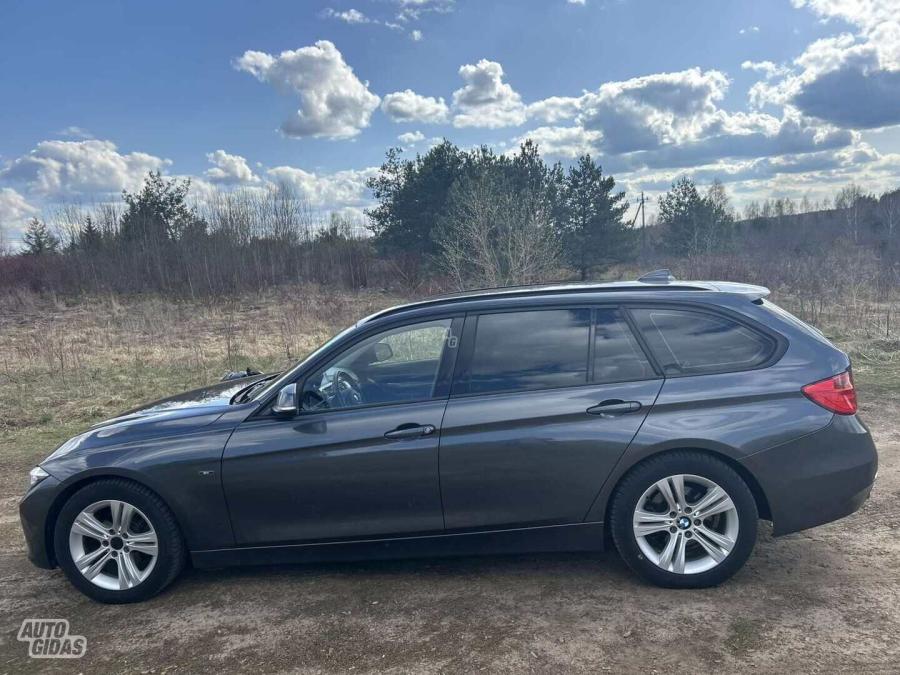 Grey BMW 320 2013 in Vilnius, with an engine capacity of 2.00 L and mileage of 359 thousand km for 7500 €, photo 8 on AUTOMOTO.COM.LV