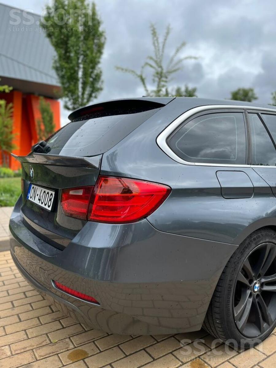 Grey BMW 320 2013 in Riga, with an engine capacity of 2.00 L and mileage of 364 thousand km for 6900 €, photo 9 on AUTOMOTO.COM.LV