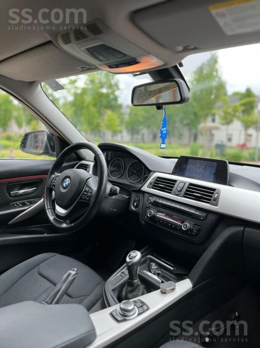 Grey BMW 320 2013 in Riga, with an engine capacity of 2.00 L and mileage of 364 thousand km for 6900 €, photo 11 on AUTOMOTO.COM.LV