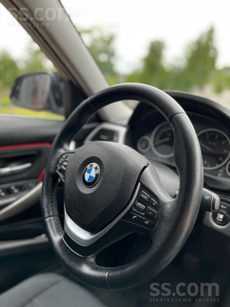Grey BMW 320 2013 in Riga, with an engine capacity of 2.00 L and mileage of 364 thousand km for 6900 €, photo 15 on AUTOMOTO.COM.LV