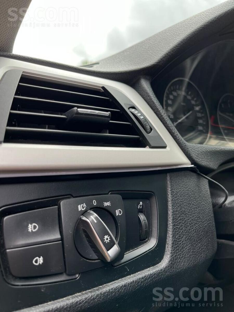 Grey BMW 320 2013 in Riga, with an engine capacity of 2.00 L and mileage of 364 thousand km for 6900 €, photo 16 on AUTOMOTO.COM.LV