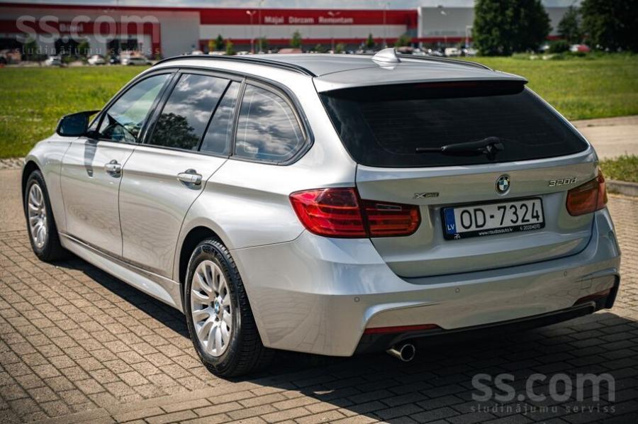 Grey BMW 320 2013 in Riga, with an engine capacity of 2.00 L and mileage of 0 thousand km for 7990 €, photo 6 on AUTOMOTO.COM.LV