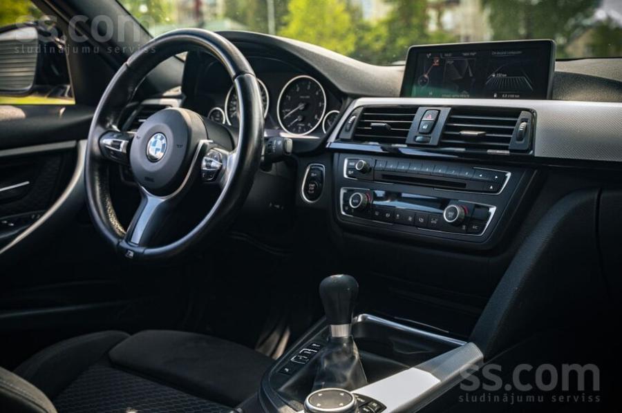 Grey BMW 320 2013 in Riga, with an engine capacity of 2.00 L and mileage of 0 thousand km for 7990 €, photo 7 on AUTOMOTO.COM.LV