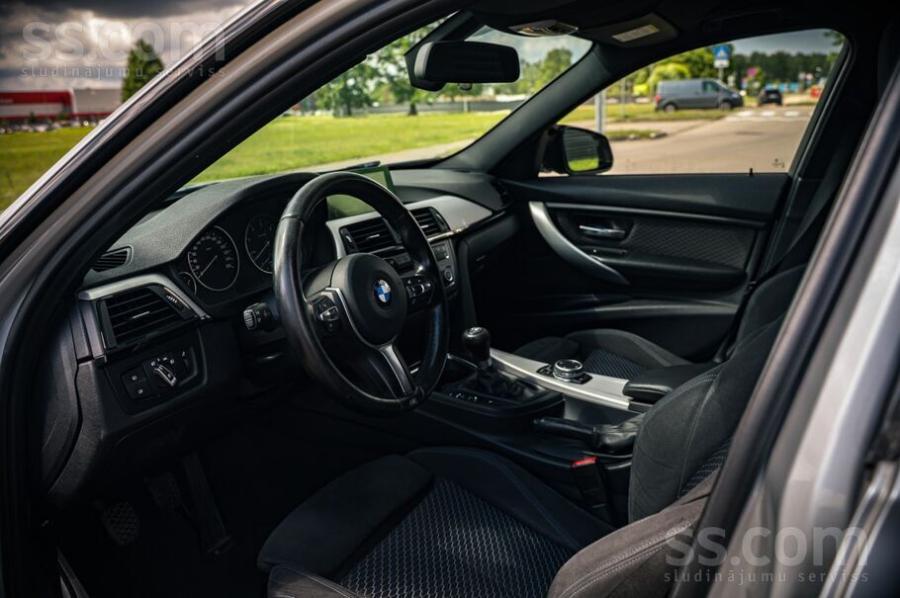 Grey BMW 320 2013 in Riga, with an engine capacity of 2.00 L and mileage of 0 thousand km for 7990 €, photo 9 on AUTOMOTO.COM.LV