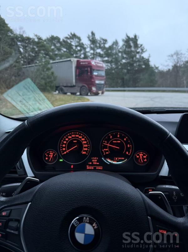 Pelēks BMW 320 2013 Limbaži, ar dzinēja tilpumu 2.00 L un nobraukumu 362 tūkst. km par 7500 €, foto 5 vietnē AUTOMOTO.COM.LV